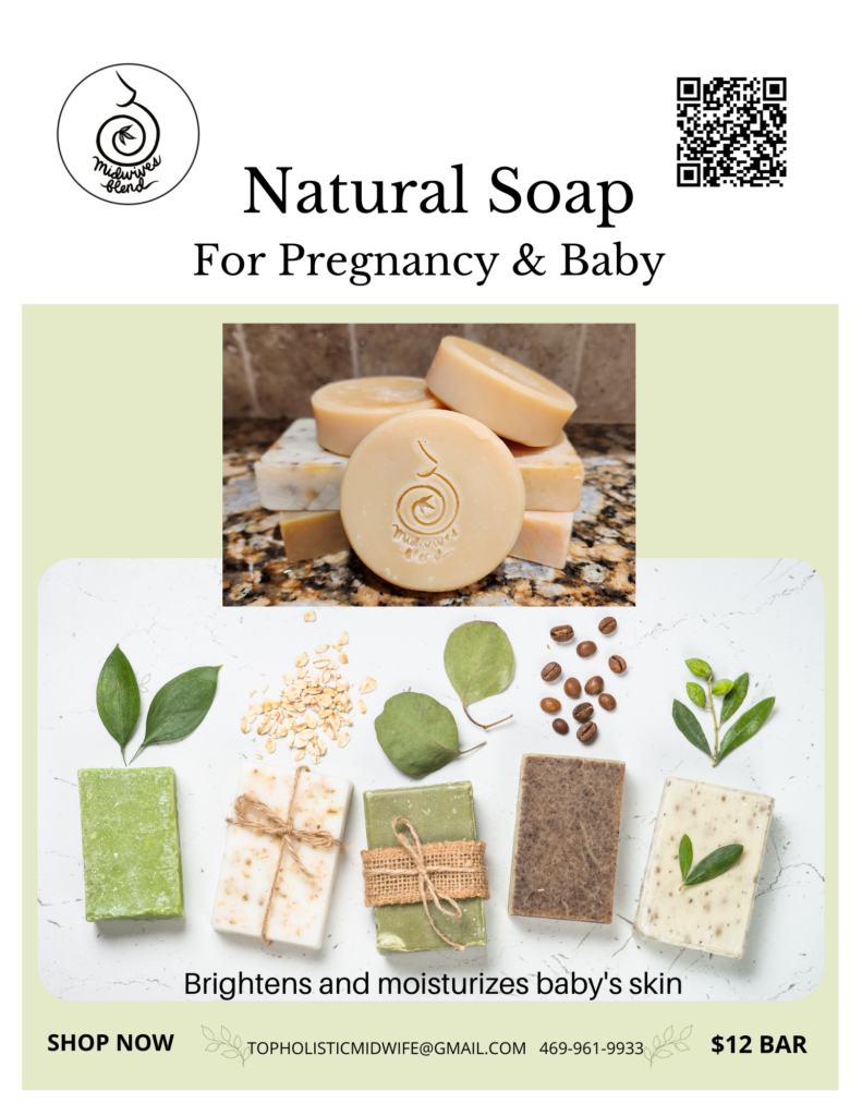 Natural Soap For Pregnancy & Baby -Luxe Organic Soap Bars